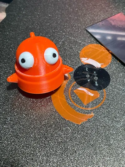 baby REPO bot keychain fidget clicker - REUPLOAD - Free 3D Print Model ...