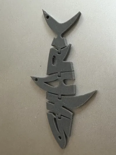 Typo Flexi Shark by Sevro - MakerWorld