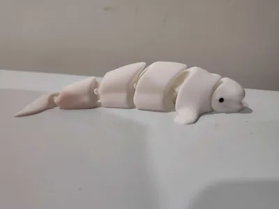 Articulated Beluga whale by Jopek Design - MakerWorld