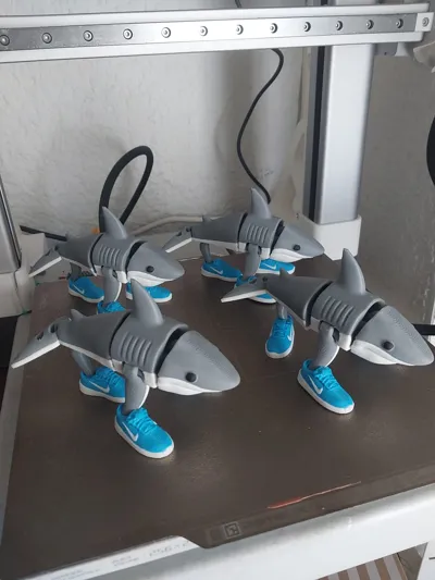 Juguete articulado tralalero tralará por Hiko 3D MakerWorld: Descarga Modelos 3D Gratuitos