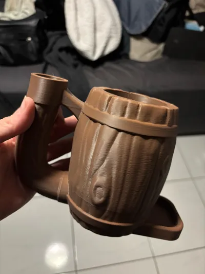 Wooden Tankard Dice Tower and Can Holder by Shotime369 MakerWorld: Download Free 3D Models