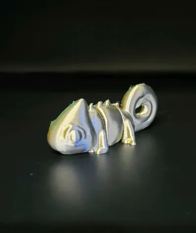 Mini Articulated Chameleon - Free 3D Print Model - MakerWorld
