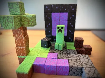 Minecraft Creeper - Free 3D Print Model - MakerWorld