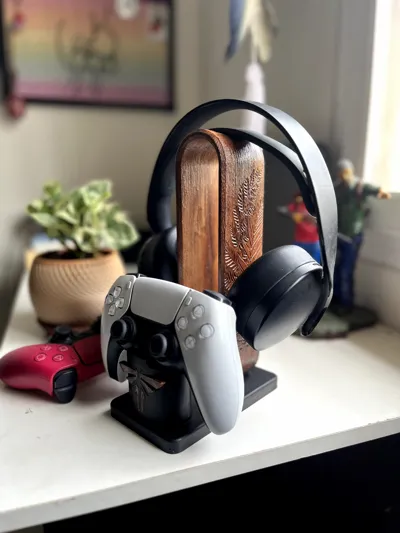 Headphone + Controller Stand inspired by TLOU by Post-ApocalypticDIY ...