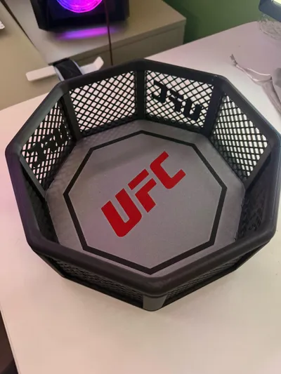 UFC Octagon Snack Container by MARiiNSITO MakerWorld: Download Free 3D ...