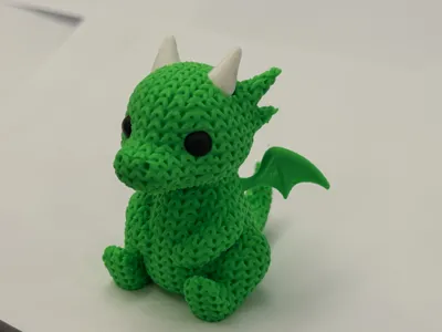 Knitted Dragon by Smoggy3D MakerWorld: Download Free 3D Models