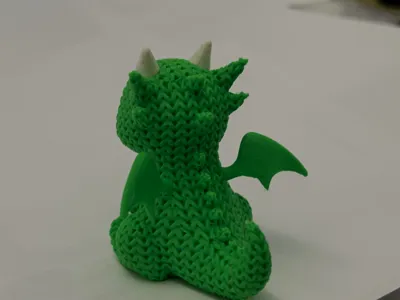 Knitted Dragon by Smoggy3D MakerWorld: Download Free 3D Models