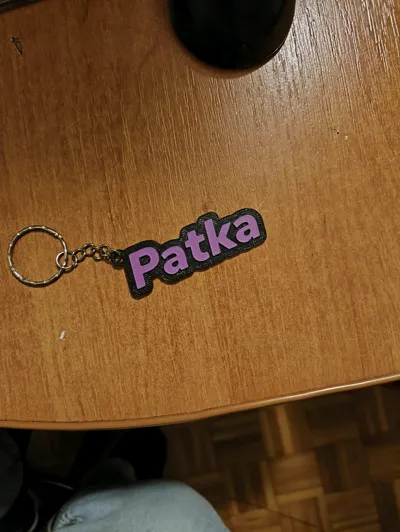 Parametric Customizable Name Keychain Creator - Free 3D Print Model ...