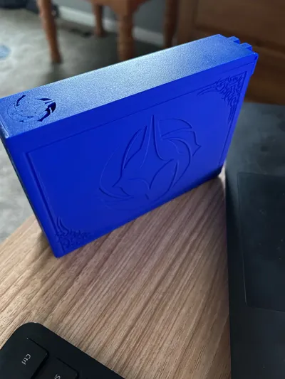 Slim Dual Deck Box – Holds 2 Decks or 60 Sleeved by RedRocket3DPrints ...