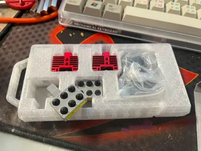 Nozzle Box / Case (P1S/ P1P/X1C) by RubenMTS - MakerWorld