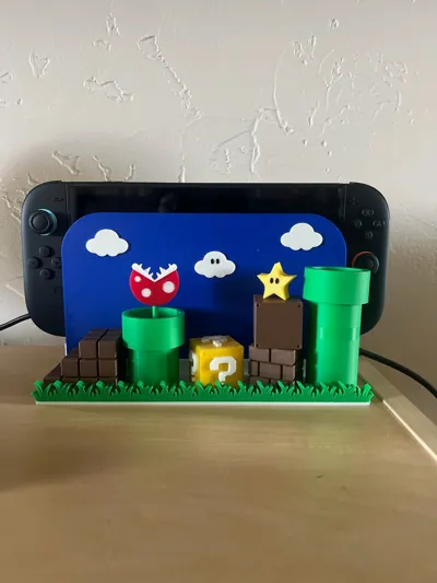 Nintendo Switch 2 Docking Station - Super Mario by RedSamy MakerWorld ...