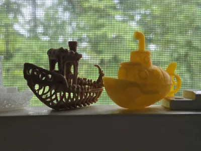 Benchy Submarine by Blndr_Spclst MakerWorld: Download Free 3D Models