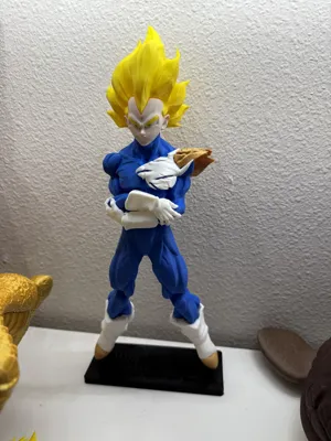 Dragon Ball-Proud Saiya Prince Vegeta - Free 3D Print Model - MakerWorld