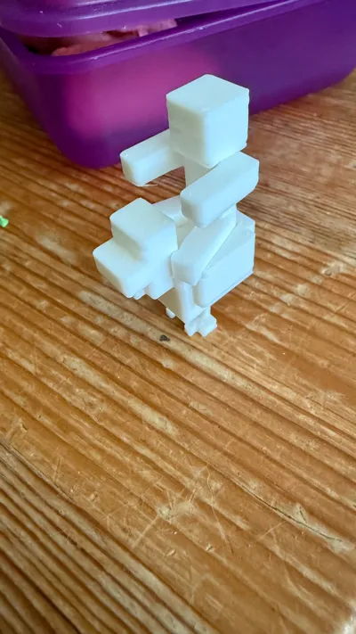 我的世界鸡骑士梗 来自 LL-3d MakerWorld：免费下载 3D 模型