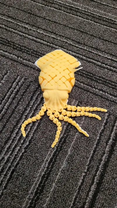 Flexi Cuttlefish by ASTAR MakerWorld: Download Free 3D Models