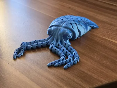 Flexi Cuttlefish by ASTAR MakerWorld: Download Free 3D Models