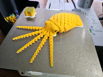 Flexi Cuttlefish by ASTAR MakerWorld: Download Free 3D Models