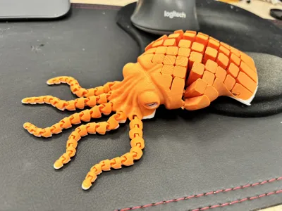Flexi Cuttlefish by ASTAR MakerWorld: Download Free 3D Models