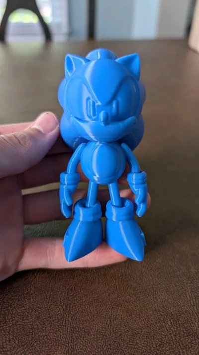 Classic sonic model - Free 3D Print Model - MakerWorld