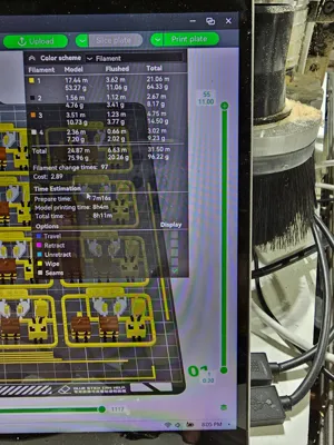 Minecraft-inspired Bee Mini Figure Kit / Keychain by chiz_m - MakerWorld