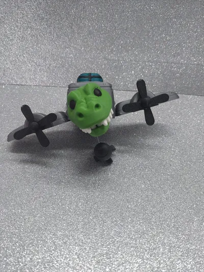 Bombardiro Crocodilo Articulated toy by Hiko 3DMakerWorld: Download ...