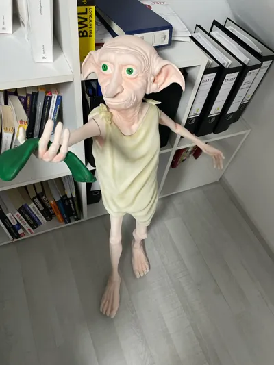 Life-Size Dobby Harry Potter 3D Model - Free 3D Print Model - MakerWorld