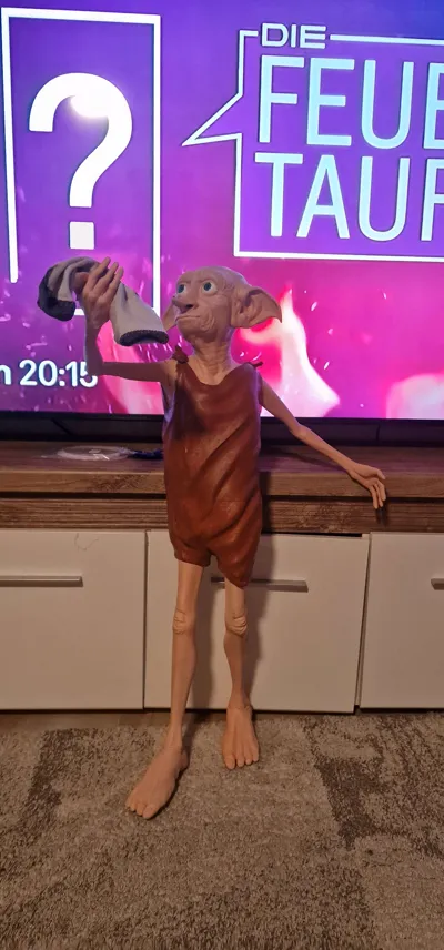 Life-Size Dobby Harry Potter 3D Model - Free 3D Print Model - MakerWorld