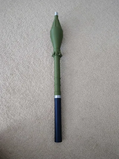 Life-size RPG Round with Folding Fins & Fin Cover by Rexi Labs ...