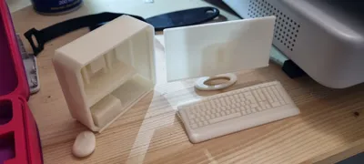 Tiny PC with Sliding Side Panel and Peripherals by IXPatch - MakerWorld