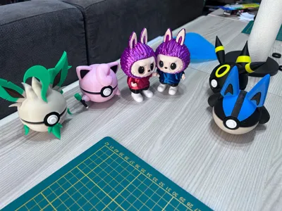 labubu - Parts Printing by Robert MakerWorld: Download Free 3D Models