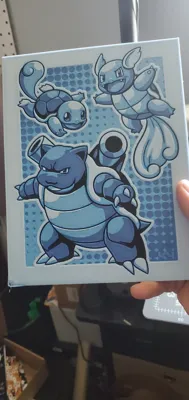 Squirtle Evolution Portrait (HueForge) by Big Simi MakerWorld: Download ...