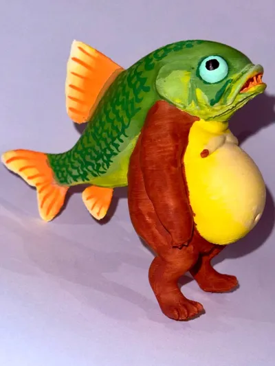 Trippy Troppa Brainrot meme, Single & Multicolor by N405 MakerWorld ...