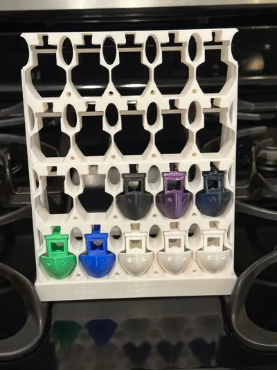 3D Benchy Dry Dock Display Stand Remixed by 3D Print Burgas MakerWorld ...