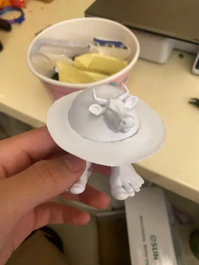 Meme de la vaca Saturno Saturnino, único y multicolor por N405 ...