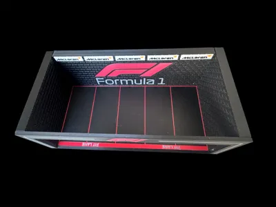 Formula 1 1:64 Garage Diorama by Kevin MakerWorld: Download Free 3D Models