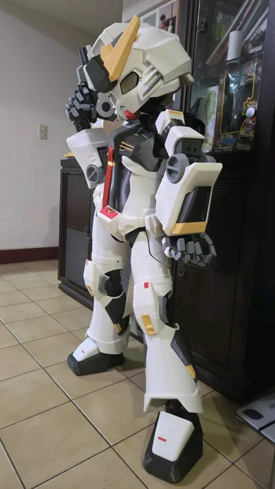 1.4m Scale Cow Gundam Maid by AnnIsMax俺叫Max MakerWorld: Download Free 3D Models