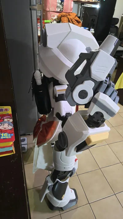 1.4m Scale Cow Gundam Maid by AnnIsMax俺叫Max MakerWorld: Download Free 3D Models