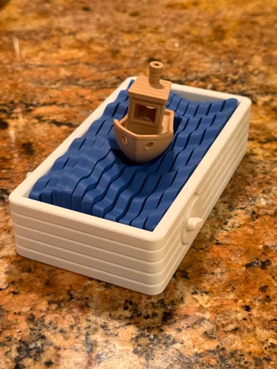 Benchy's Wave Machine Automaton by Ben Brandt MakerWorld: Download Free ...