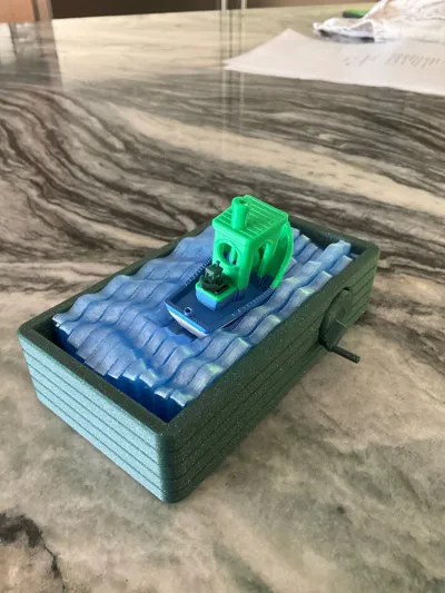 Benchy's Wave Machine Automaton by Ben Brandt MakerWorld: Download Free ...