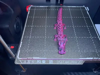 flexi dragon by Cj 3DPRINT MakerWorld: Download Free 3D Models