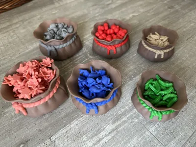 Wingspan - food token resources - Free 3D Print Model - MakerWorld