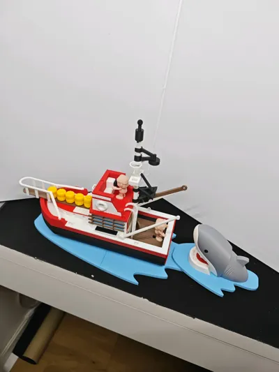 JAWS: Orca vs Shark! by Rocketlab Design MakerWorld: Download Free 3D Models