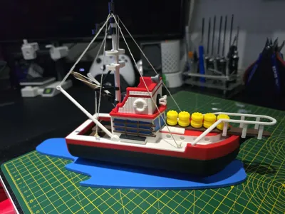 JAWS: Orca vs Shark! by Rocketlab Design MakerWorld: Download Free 3D Models