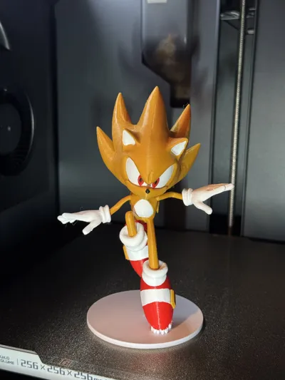 Super Sonic by guzzoenrico MakerWorld: Download Free 3D Models