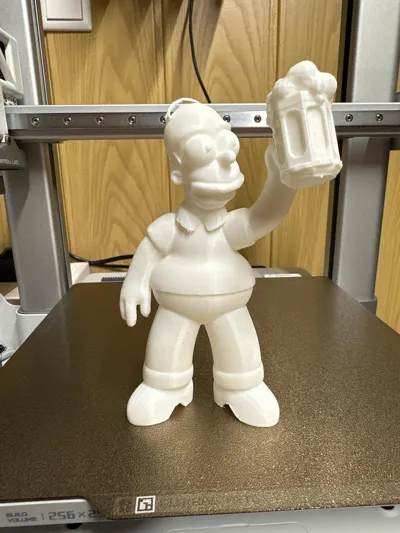 Los Simpson - Figura coleccionable de Homero Simpson por GeekSculpt3D MakerWorld: Descarga ...