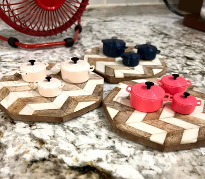 Mini Dutch Oven Cast Iron Pot For Doll house by Printed a mini ...