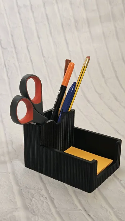 Post-it Desk Organizer by ARTICAT MakerWorld: Download Free 3D Models