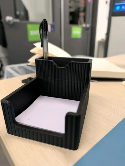 Post-it Desk Organizer - Free 3D Print Model - MakerWorld