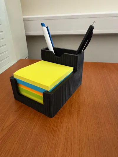 Post-it Desk Organizer by ARTICAT MakerWorld: Download Free 3D Models