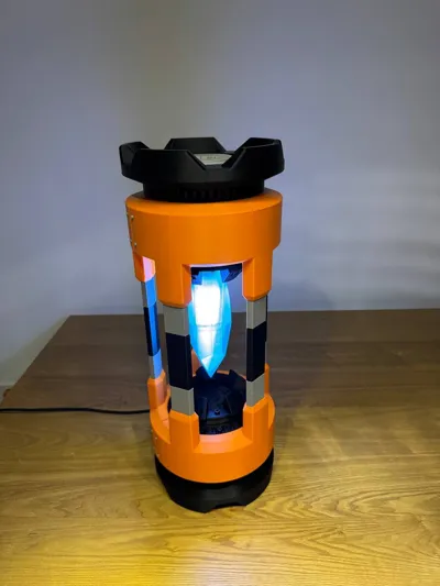 Satisfactory Power Shard lamp - Free 3D Print Model - MakerWorld